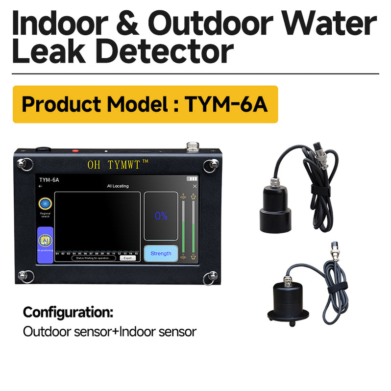 TYM-A series Indoor Outdoor Water Leak Detection Device Plumbing Walls ...